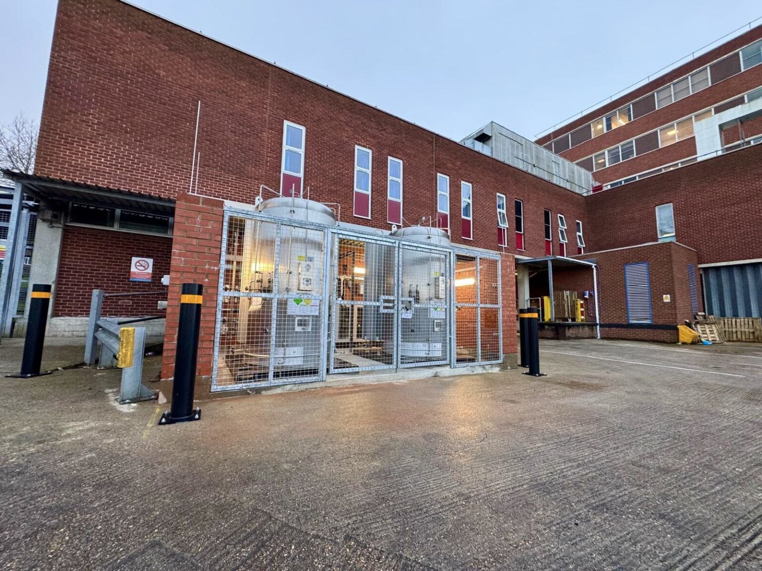 Liquid Oxygen Tank Installation - Princess Anne Hospital | Concept